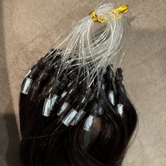 Hair | Human Hair Micro Link Hair Extensions Nwt | Poshmark